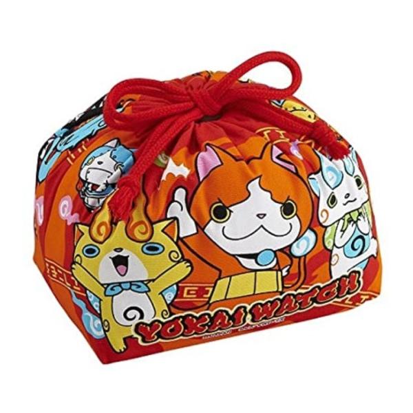 ※本商品は新品・未使用品ですがパッケージに擦り傷等がある場合がございます。製品は問題ございませんので、ご了承ください。妖怪ウォッチのお弁当巾着袋です。■製品スペックサイズ：約27×16cm(幅×高さ)　底：約16×12cm(幅×奥行)材質：...