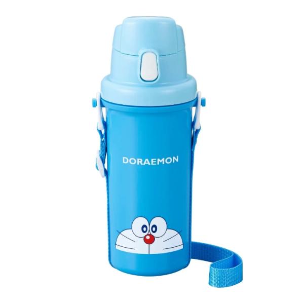 かわいいドラえもんの直飲み水筒です。ワンタッチオープンで飲み口が広く飲みやすい。本体、フタ、フードに銀イオンの抗菌加工がしてあります。広口なので洗いやすく、大きな氷も入ります。※煮沸消毒はお避けください。※食器洗浄機・乾燥機のご使用はできま...