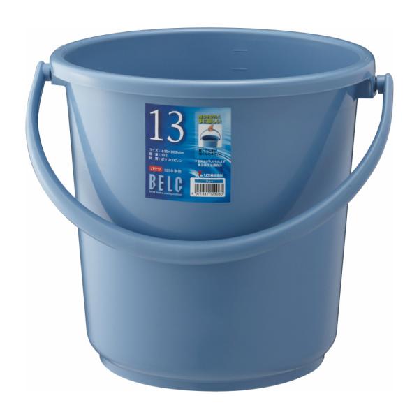 ●握り込み易く、重くても手が痛くならないバケツ＜材質＞本体／ポリプロピレン＜サイズ＞約300×300×283mm＜重さ＞約475g