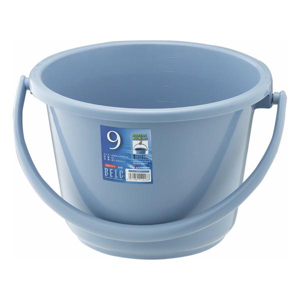 ●握り込み易く、重くても手が痛くならないバケツ＜材質＞本体／ポリプロピレン＜サイズ＞約304×304×209mm＜重さ＞約373g