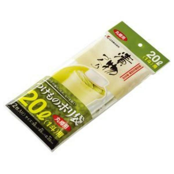 漬け汁の漏れ、汚れ、臭いを防ぐ漬物用のポリ袋です。■製品スペックサイズ：約56×65cm容量：20L (1斗)用材質：ポリエチレン中国製