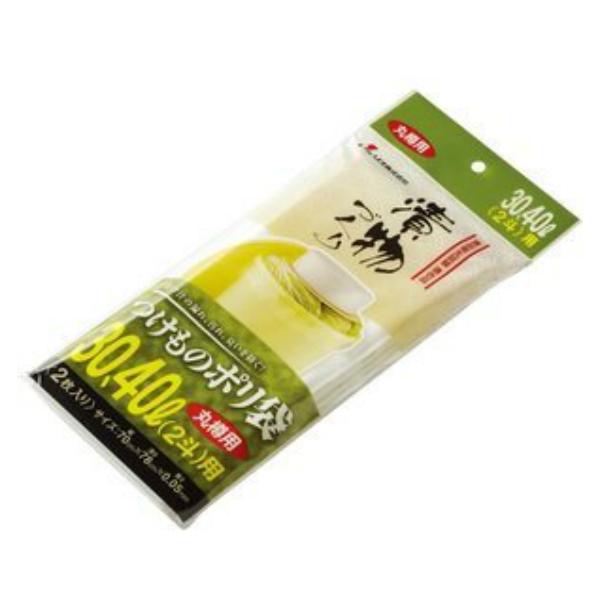 漬け汁の漏れ、汚れ、臭いを防ぐ漬物用のポリ袋です。■製品スペックサイズ：約70×78cm容量：30L 40L(2斗)用材質：ポリエチレン中国製