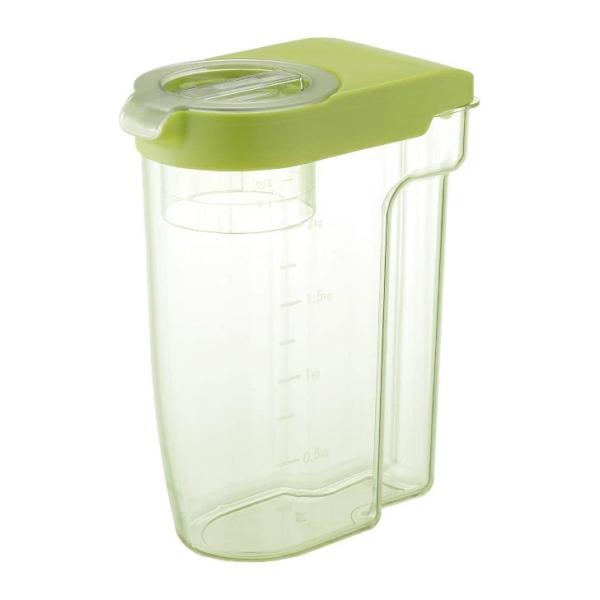 冷蔵庫に保存することで鮮度を保てる米びつです。お米の保存に適しているのは温度と湿度が低く、直射日光の当たらない場所。フタは240mlの計量カップになっています。無洗米も精白米も両方量れる専用目盛付きです。上フタを外せばお米の補充も簡単。お米...