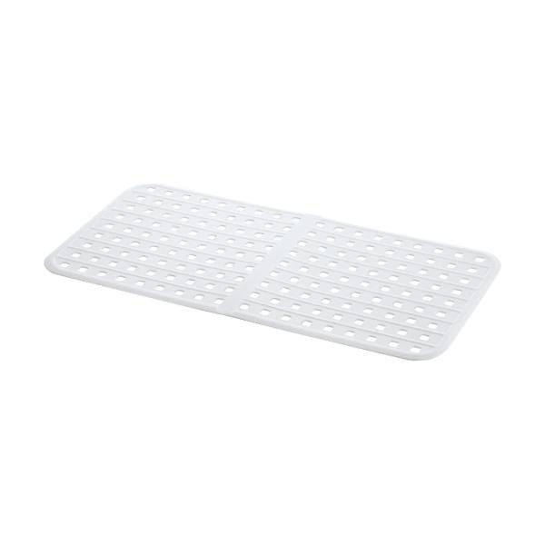 シンクと食器を保護するシンクマット。大きいシンク用のジャンボサイズです。食器やシンクを保護します。銀イオン配合による抗菌効果があります。■製品スペックサイズ：約66.5×33.5×0.8cm(横幅×奥行×高さ)材質：ポリエチレン原産国：日本...