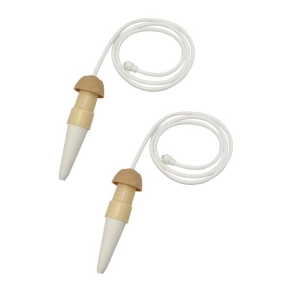 鉢植えの花や観葉植物に自動で水やりをする自動給水器です。ペットボトルに入れた水をサイフォンの原理で自然に吸い上げ、毛細管現象で給水します。長期間留守にする際の水やりに大変便利です。■製品スペックサイズ：約3.5×3.5×11.5cmホースの...