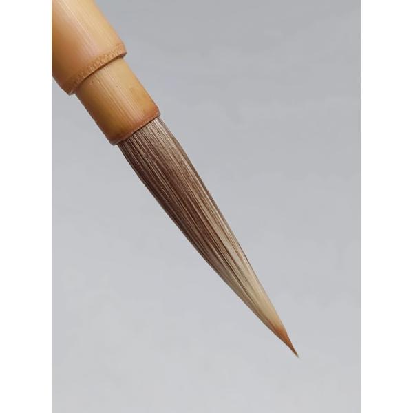 【発売日：2025年01月08日】穂首サイズ：約5ｘ28ｍｍ軸の長さ：約19ｃｍ材質：狼毫など純動物毛★鼠鬚面相中、小も販売中♪