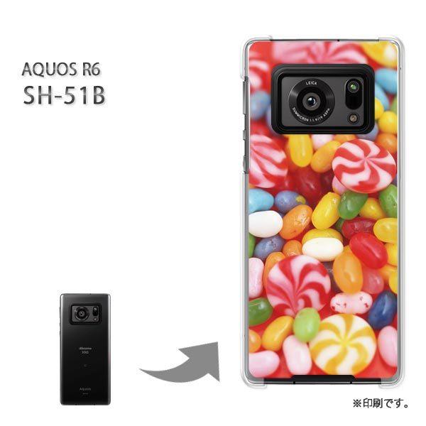 docomo AQUOS R6 SH-51B用ハードケースソフトバンク AQUOS R6用ハードケースsh51b aquosr6 アクオスケース カバー ハード 透明 クリア PCケーススマホケース スマートフォンケース ハードケース ハー...