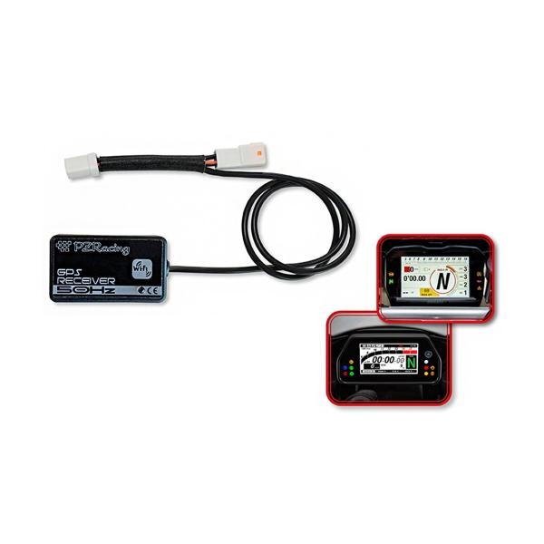 PZRacing ダッシュボード用GPSレシーバー　DUCATI PANIGALE V4 / S 2025純正ハーネスにボルトオンで取り付けRacePro ソフトウェアを使用して好きなようにトラックを作成しアップロード可能ANDROIDとi...