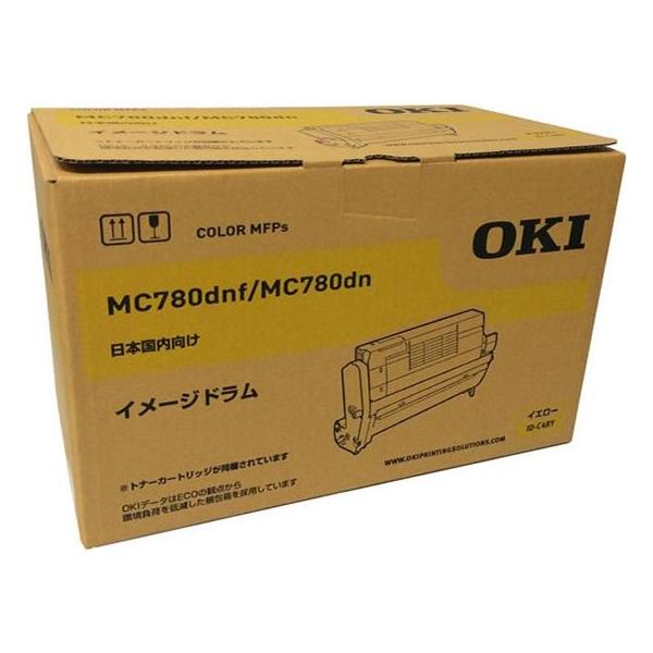 (カートリッジ型番)沖データ ID-C4RY イメージドラム イエロー 純正品(対応機種)COREFIDO MC780dn / COREFIDO MC780dnf(印字枚数)約40,000枚 (A4判5％標準原稿)(納期)注文日から「当日〜...