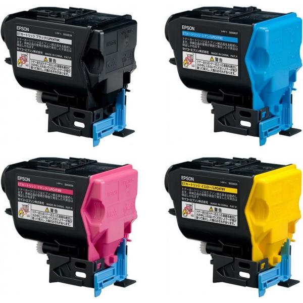 (カートリッジ型番)エプソン LPC4T9 (ブラック シアン マゼンタ イエロー) リサイクルトナー各色 2本選べるセット(対応機種)LP-M720F / LP-M720FC2 /LP-M720FC9 / LP-S820 /LP-S820...