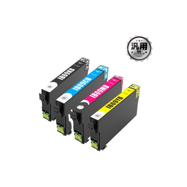 ●種別：汎用品（新品・ノーブランド）●型番：IB09CL4B 4色パック （IB09KB ブラック、IB09CB シアン、IB09MB マゼンタ、IB09YB イエロー）●印刷可能数：ブラック 約1,100ページ、カラー 約600ページ●適...
