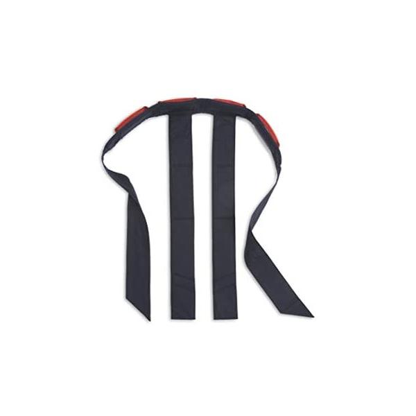 ・腰・両肢にベルトを通して体重分散。負担が軽減され安全に介助できます。【商品仕様】●サイズ（腰周り）／70〜105cm●重さ／約240g●材質／綿100％、持ち手：ナイロン100％●最大使用者体重／100kg●生産国／日本●洗濯機可（40℃...