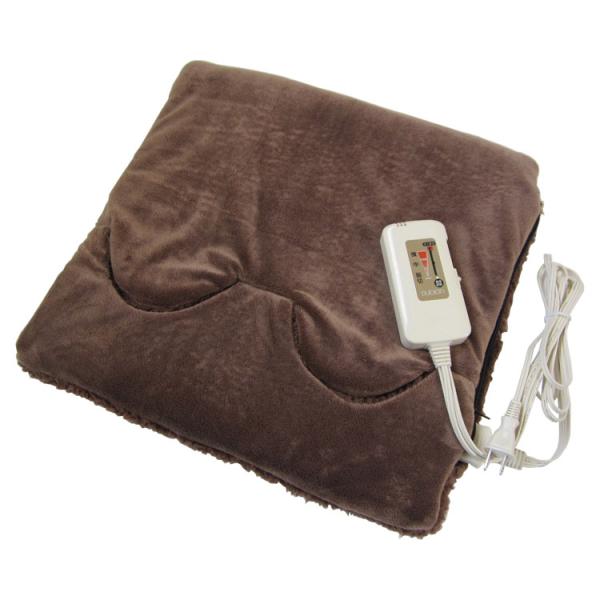 ・かかとからつま先まで包んで足元を温めます！電気代も安く省エネ！・電器座布団としても使用できます。【商品仕様】●サイズ／約42×42cm●重さ／約900g●材質／カバー部分：ポリエステル100％●電源／AC100V●消費電力／50W●生産国／中国