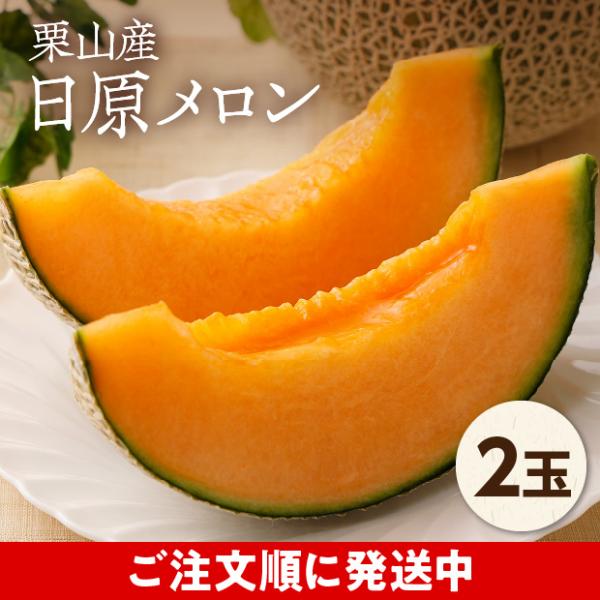 ●日原メロン（赤肉）/約1.6kg×2玉［注文期間］ 2026/10/20 12:59 まで【お届けについての注意事項】●発送日・着日の指定はお受けできません。●賞味期限の関係上、代引き対応はできません。●生育状況により出荷が大幅に早まる場...