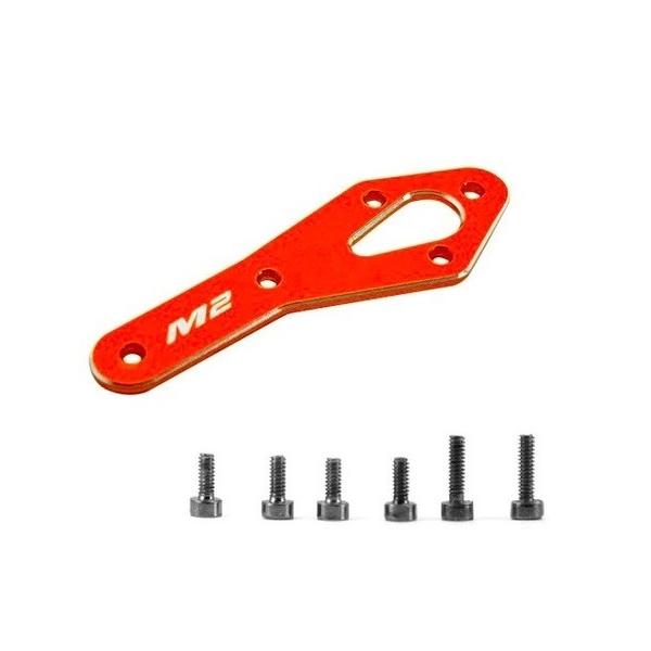 M2V2EVO テールモーターメタルマウントレッド