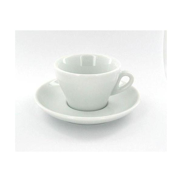 理想的なクレマを生むイタリア製カプチーノカップ＆ソーサー「エッグ（卵）シェイプ」と呼ばれる丸くふくらんだカップ底が、理想的なクレマを生むイタリア製カプチーノカップ＆ソーサー。【サイズ（約）】カップ：幅105×直径86mm×高さ59（mm）、...