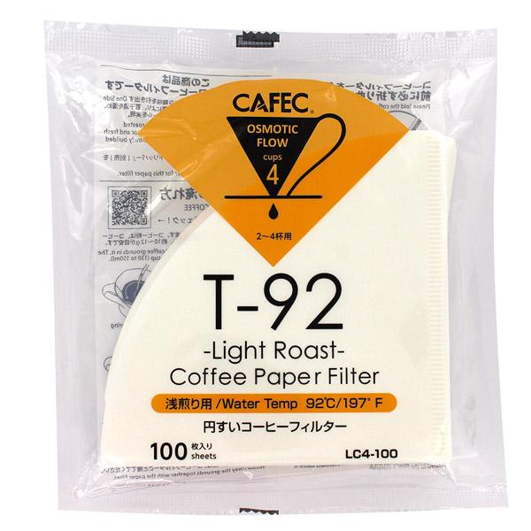 コーヒー器具専門のパイオニアメーカー三洋産業・CAFEC（カフェック）がコーヒータイムを楽しむすべての人々へ贈る、焙煎度別に紙質を変更したコーヒーフィルターです。ちょっと高いけど、気になる、こだわりのペーパーフィルターです。・浅煎りコーヒー...
