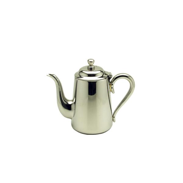 プロ御用達のコーヒーポットといえばユキワ。その優雅なデザインと使い勝手のよさで選ばれています。容量：400cc