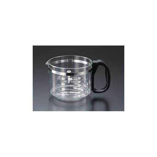 珈琲通 コーヒーメーカー １-６杯用 810ml ステンレスブラック EC-AS60用コーヒーサーバーガラス容器（ジャグ）部品番号：JAGECAJ-XT対象商品：EC-AJ60E5-XT/EC-AP60E2-BA/EC-AS60-XB※フタ...
