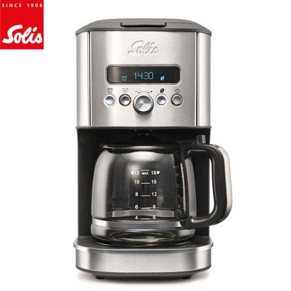 一度に1杯から18杯まで。香り高いアロマが楽しめるソリスのコーヒーメーカーです。容量（ドリップ時最大カップ数）：約11杯以上給水タンク容量：1.8L