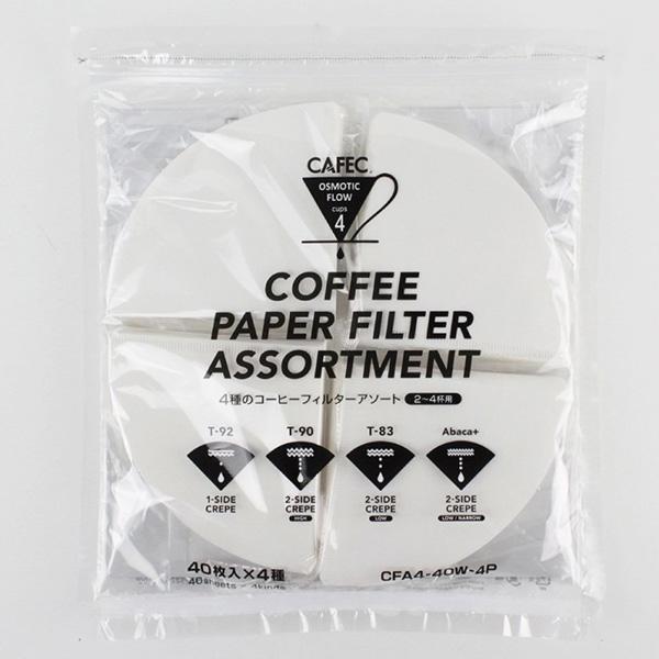 なぜ同じコーヒーなのに、ペーパーで味が変わるの？？それはペーパーの構造に違いがあるからです！素材：バージンパルプ（古紙パルプは使用しておりません）内容量：各４０枚×４個T92 浅煎り用円すいコーヒーフィルター(40枚入)×1T90 中深煎り...