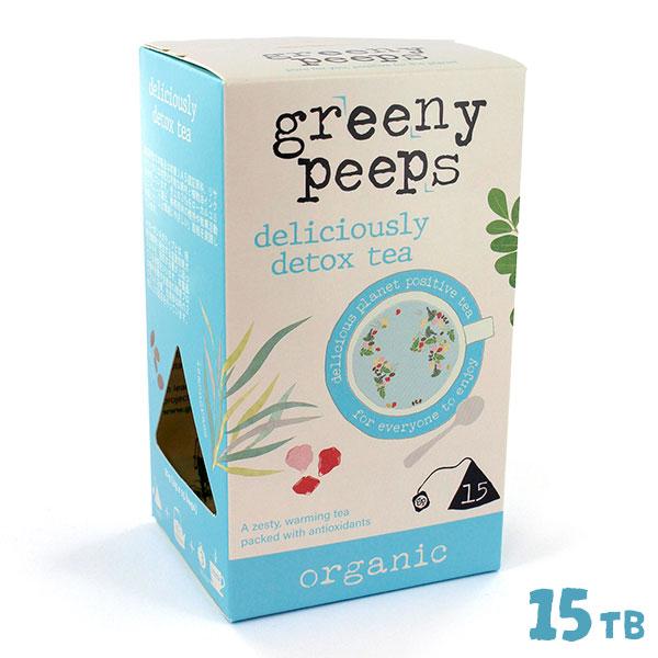 日常生活で心豊かに、気分をリラックスさせるムードティー。7種類の有機ハーブとスパイスをブレンド。商品名：デリシャスリー デトックス ティー形態：３角ティーバッグ名称：有機ハーブティー内容量：30g（15TB）