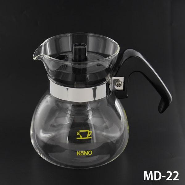 小さい小さいコーヒーサーバーです。コーノ・グラスポット1〜2人用（MD-42）