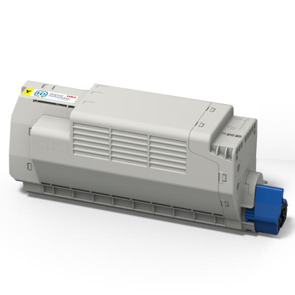 ◎OKI 沖 COREFIDO MC780dn / MC780dnf用 トナーカートリッジ（小）イエロー・約6,000枚（A4片面印刷、ISO/IEC 19798に準拠の参考値）