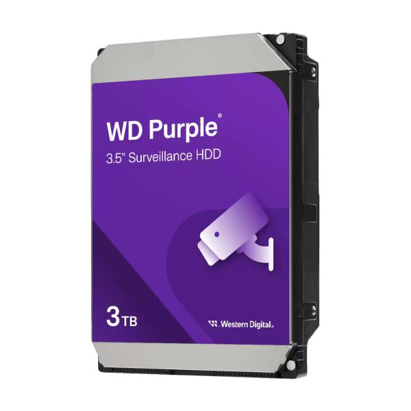 ☆Western Digitalブランド WD Purple監視システム用ハードディスクドライブ - 3TB・WD Purpleドライブは24時間365日稼動のビデオ監視録画の問題に対応するように作られています。　このドライブは監視システム...