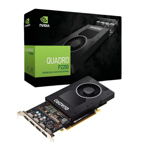 ☆NVIDIA Quadro P2200・より強化された NVIDIA Pascalアーキテクチャのプロフェッショナルグラフィックスボード