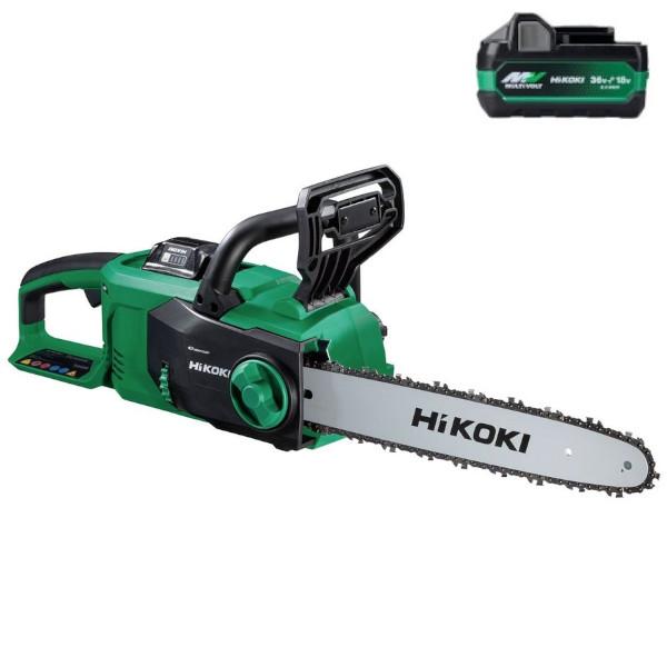 注）お買い物ガイド(パソコン版)を必ずお読み頂き、ご理解・ご納得された上ご注文をお願い致します。■【マルチボルト電池がもう1つついてくる！】ハイコーキ[HiKOKI]  マルチボルト36V-2.5Ah コードレスチェンソー CS3635DB...