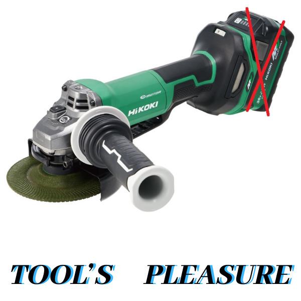 注）お買い物ガイド(パソコン版)を必ずお読み頂き、ご理解・ご納得された上ご注文をお願い致します。■HiKOKI[ハイコーキ] マルチボルト36V 125ｍｍコードレスディスクグラインダ（ブレーキ付パドルスイッチ）G3613DD（NN)　本体...