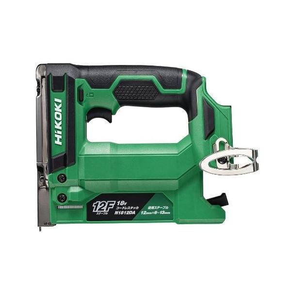注）お買い物ガイド(パソコン版)を必ずお読み頂き、ご理解・ご納得された上ご注文をお願い致します。■ハイコーキ[HiKOKI] 18V コードレスタッカ N1812DA（NN)　本体のみ/12ｍｍ※本体のみになります。※バッテリ・充電器・ケー...