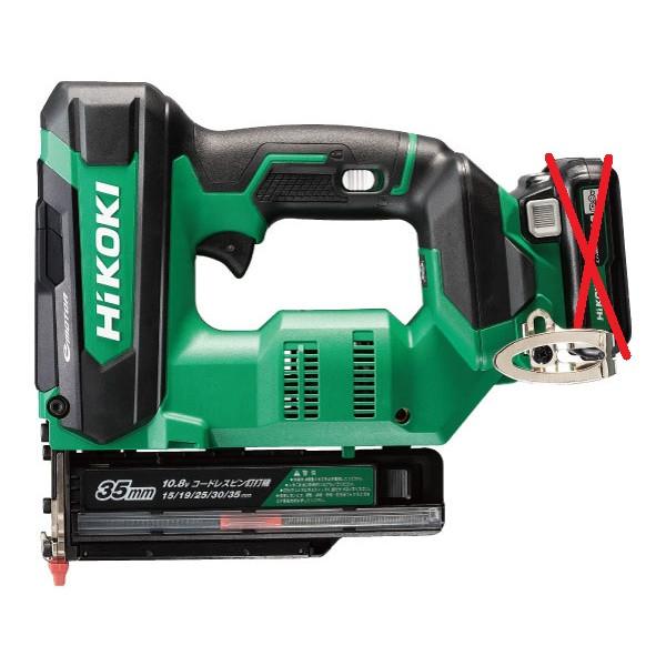 注）お買い物ガイド(パソコン版)を必ずお読み頂き、ご理解・ご納得された上ご注文をお願い致します。■ハイコーキ[HiKOKI] 10.8V コードレスピン釘打機   NP1235DA (NNK)※本体・ケース付になります。※バッテリ・充電器は...