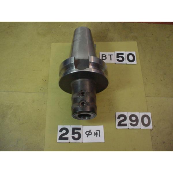 BT50番の　BIG製の　サイドロックホルダー　フルカットドリル向きタイプの 中古品です。型式は　BT50-TSL25-105です。25Φシャンクのフルカットドリル等を使用できます。写真現状有姿渡しでご入札ください。 BT50-290