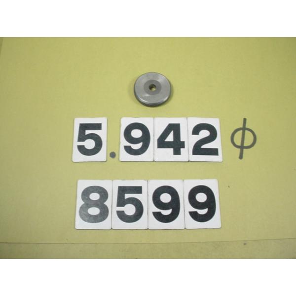 セットリング、マスターリングゲージの中古品　内径　5.942Φです。詳細寸法は写真を参照下さい。写真現状有り姿渡しでご入札下さい。8599