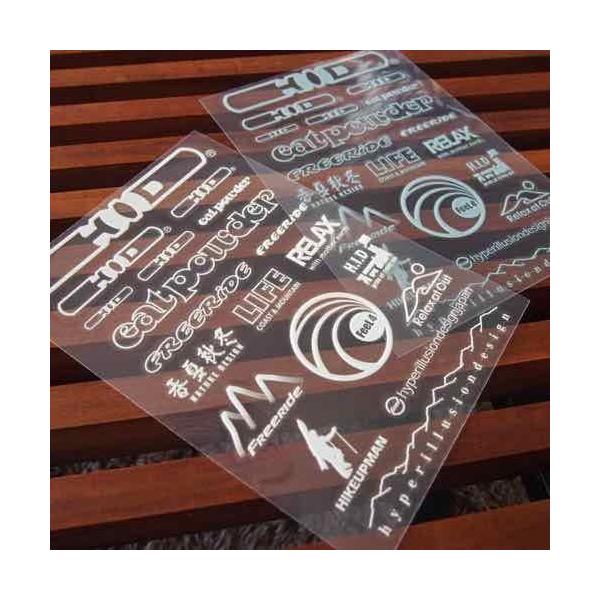 【発売日：2020年12月28日】H.I.Dブランドのステッカーセットボードやグラス、車などに貼ってステッカーチューンを楽しめます。2色展開※セット販売ではございません。1シート販売になります。