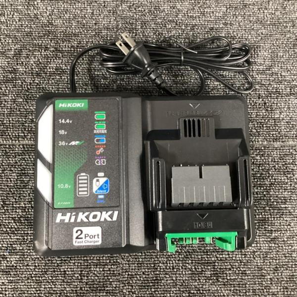 ご覧いただきありがとうございますHiKOKI UC18YDML 2ポート急速充電器 です動作確認済です・写真に写っているものが全てです・傷や汚れがありますので写真でご確認ください店頭併売も行っておりますので品切れの際はご了承ください