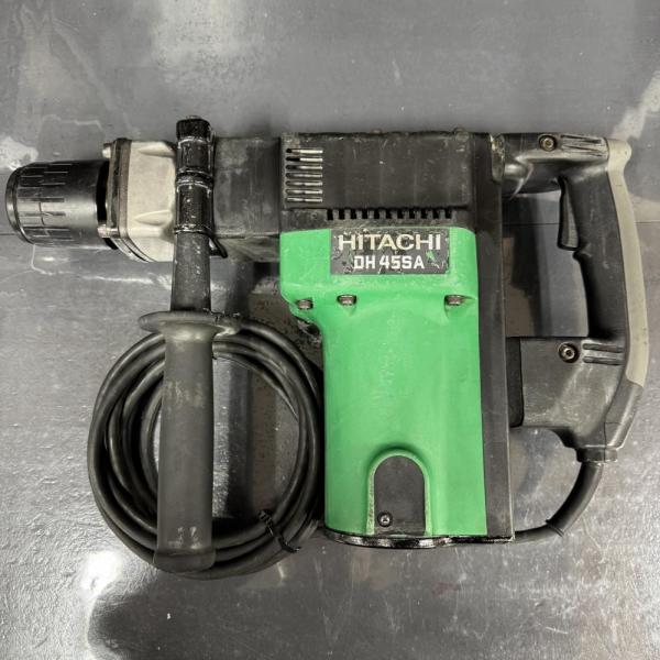 ご覧いただきありがとうございます。【中古】日立工機 DH45SA 45mmハンマドリルです。状態：中古 動作確認済。 震動、回転動作問題ございません。外装等は画像をご確認いただき是非ご検討よろしくお願いいたします。また店頭併売も行っておりま...