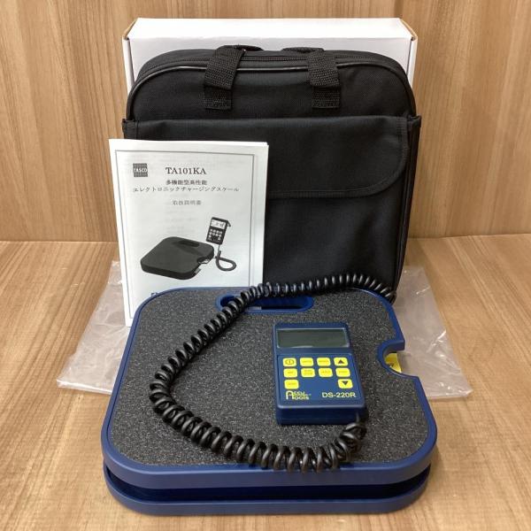 ご覧いただきありがとうございますTASCO/タスコ TA101KA 多機能型高精度エレクトロニックチャージングスケールです状態：未使用・未使用品の為、動作確認を行っていません・商品の検品、写真撮影の為開封しています・写真に写っているものが全...