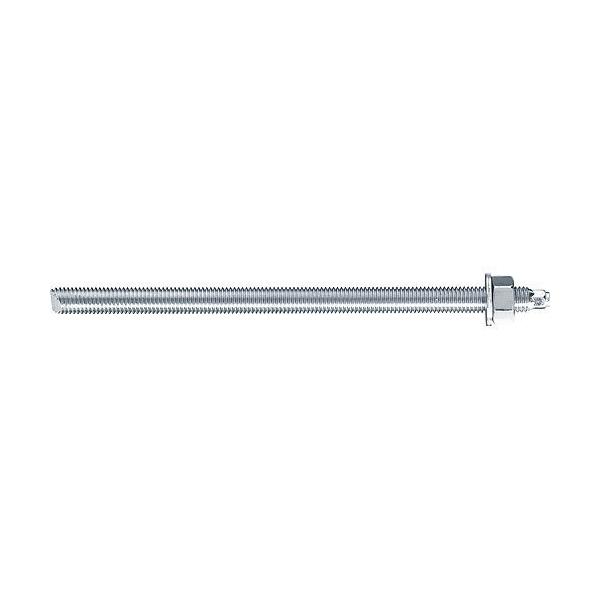 注入式アンカーおよび接着系カプセル方式アンカー用アンカーロッド（5.8 CS）    穿孔径: 18 mm    アンカー全長: 190 mm    使用可能なネジ長さ: 157 mm    PROFISソフトウェア: Yes    材質:...