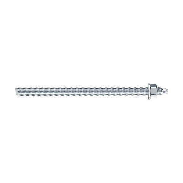 注入式アンカーおよび接着系カプセル方式アンカー用アンカーロッド（8.8 CS）    穿孔径: 18 mm    アンカー全長: 380 mm    使用可能なネジ長さ: 352 mm    PROFISソフトウェア: Yes    材質:...