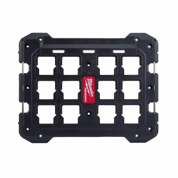 【機能・特徴】■耐荷重：23kg （壁面取り付け時）■耐荷重：45kg （床面取り付け時）■壁面・床面取付可能■金属補強入り取り付け穴■耐衝撃性ポリマー製■すべてのPACKOUT収納ボックスと連結可能【商品仕様】可搬重量（kg）：22.68...