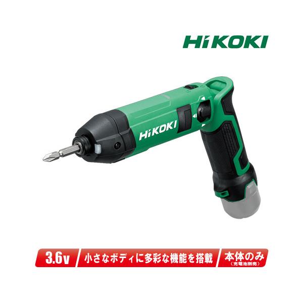 HiKOKI（ハイコーキ）WH3DA はジョイスティックスイッチを採用した3.6Vペン型コードレスインパクトドライバです。3段階スローモードにより繊細な締付け作業を安定して行え、ストレート型とピストル型の2WAY形状で狭所作業にも対応します...