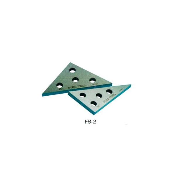 ソリッドアングルプレート　精密三角定規（内角検査用ゲージ）フジツール　　4×4　 精密三角定規　45°×45°45°　の定まった角度の設定と組み合わせにて別の角度が設定できます。