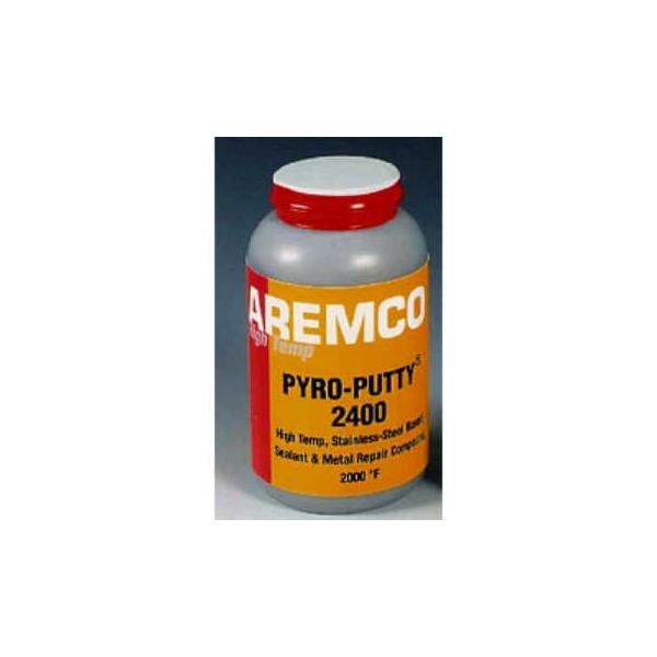 パイロパテ2400は、耐熱シーリング剤や、金属部品の補修用パテとして使用されます。またエンジン関連鋳造部品にサーモカップルやその他センサーを取り付ける際の接着剤として使用します。耐熱上限は1093°Cです。パイロパテ2400は、ステンレス粉...