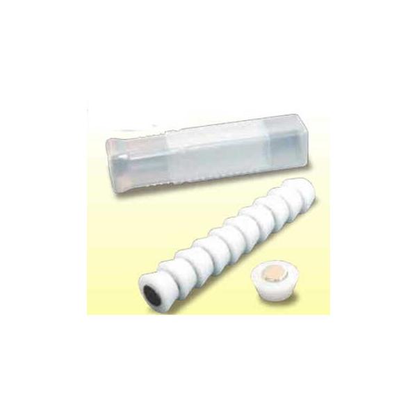 小粒だが超高磁力BM-1010図面などを押さえた上にクリップが磁着、着脱が容易なジュラコンつまみ付BM-15033mmと薄いため、ワイヤーカットのワーク保持に最適