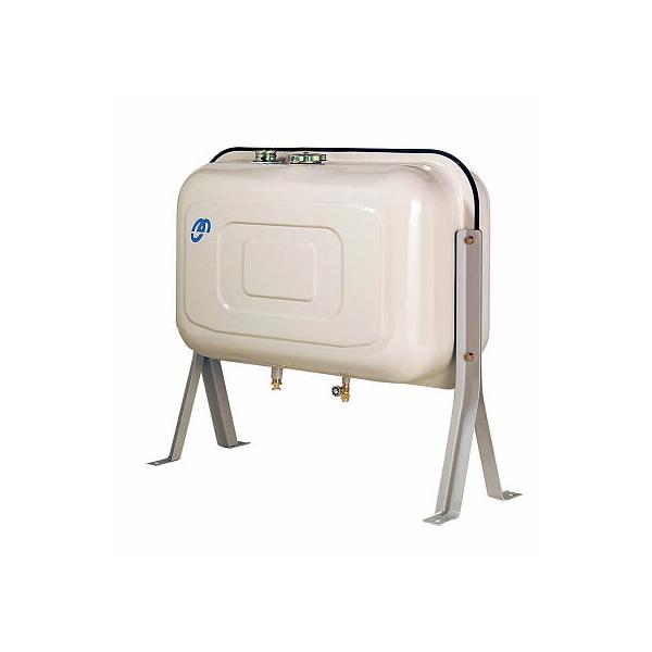 OT-95SW -1/4B  レギュラータイプ　21kg　送油口1/4  　　　受注生産品　オーティ・マットー屋外用灯油・軽油タンクです。手軽に設置できる100リットルクラスは給湯機やFF暖房機などの個別給湯用に最適です。内容積:98L送油...