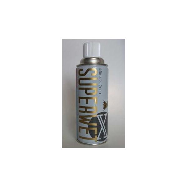 スーパーウェットX セミドライタイプ防錆剤  防錆力に優れる 防錆力 タイプ NET 荷姿（１梱包） 中期〜長期 無色 420ml 12本入り/48本入り 特徴 金属に対する吸着力が強く、防錆力に優れています 用途 金型防錆及び機械部品防錆...