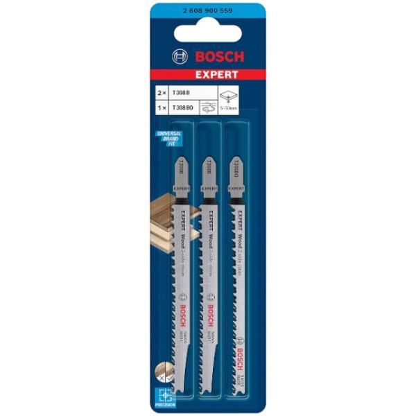 ボッシュ BOSCHEXPERTジグソーブレード 入数3本2608900559内容：T308B(2本)+T308BO(1本)■特長・正確でバリの少ない木材の切断・2-Side Clean Geometryによりバリの少ない切断ができます。・...